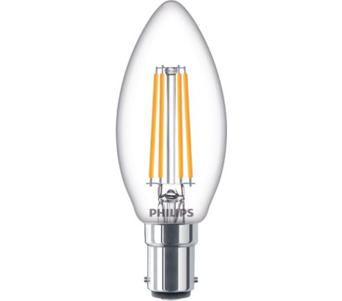 LED Filament Candle Clear 40W B35 B15 8719514327405 | Philips