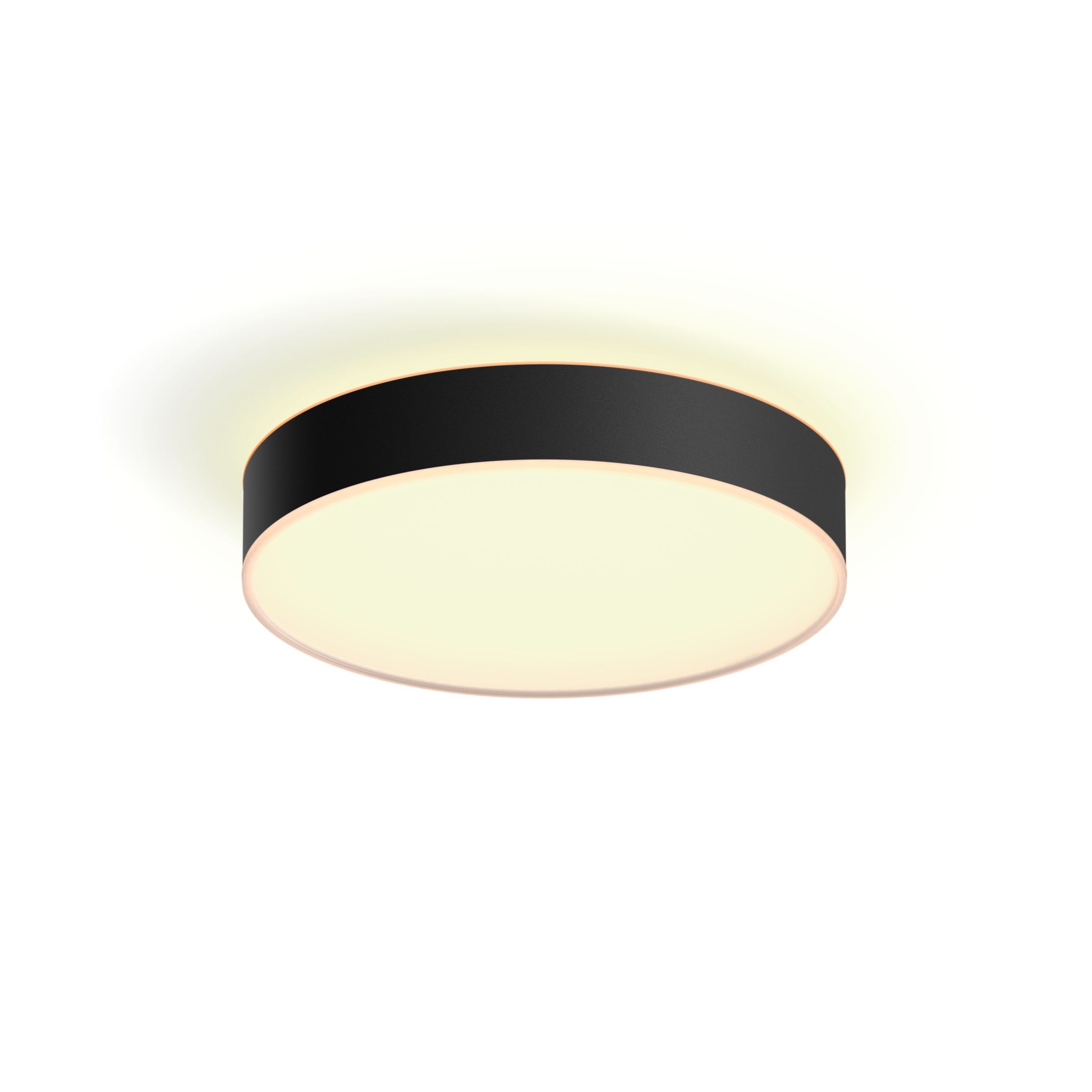 Hue Infuse Medium Ceiling Light Black - White Ambiance | Philips Hue