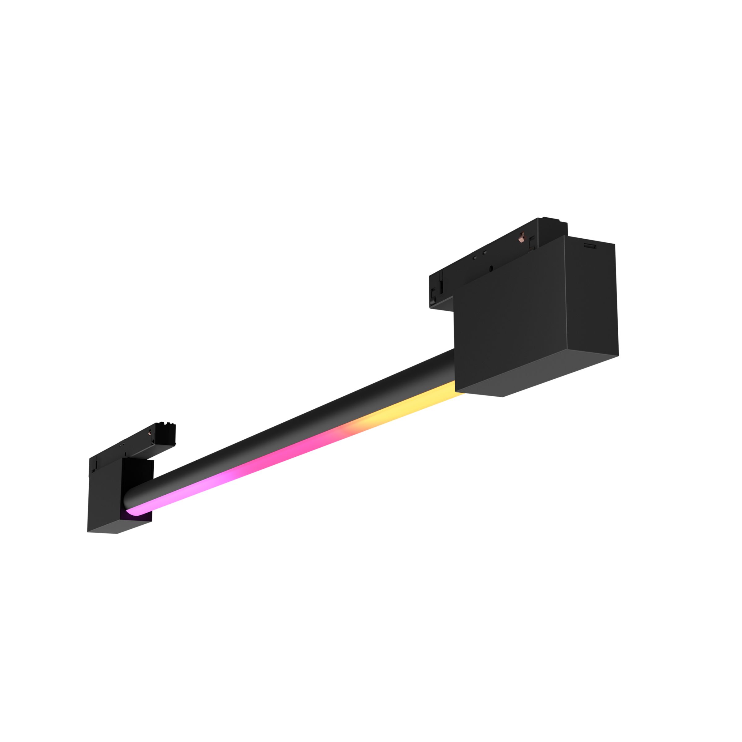 Hue Perifo Track Light - Gradient Light Tube Compact - Black - White ...