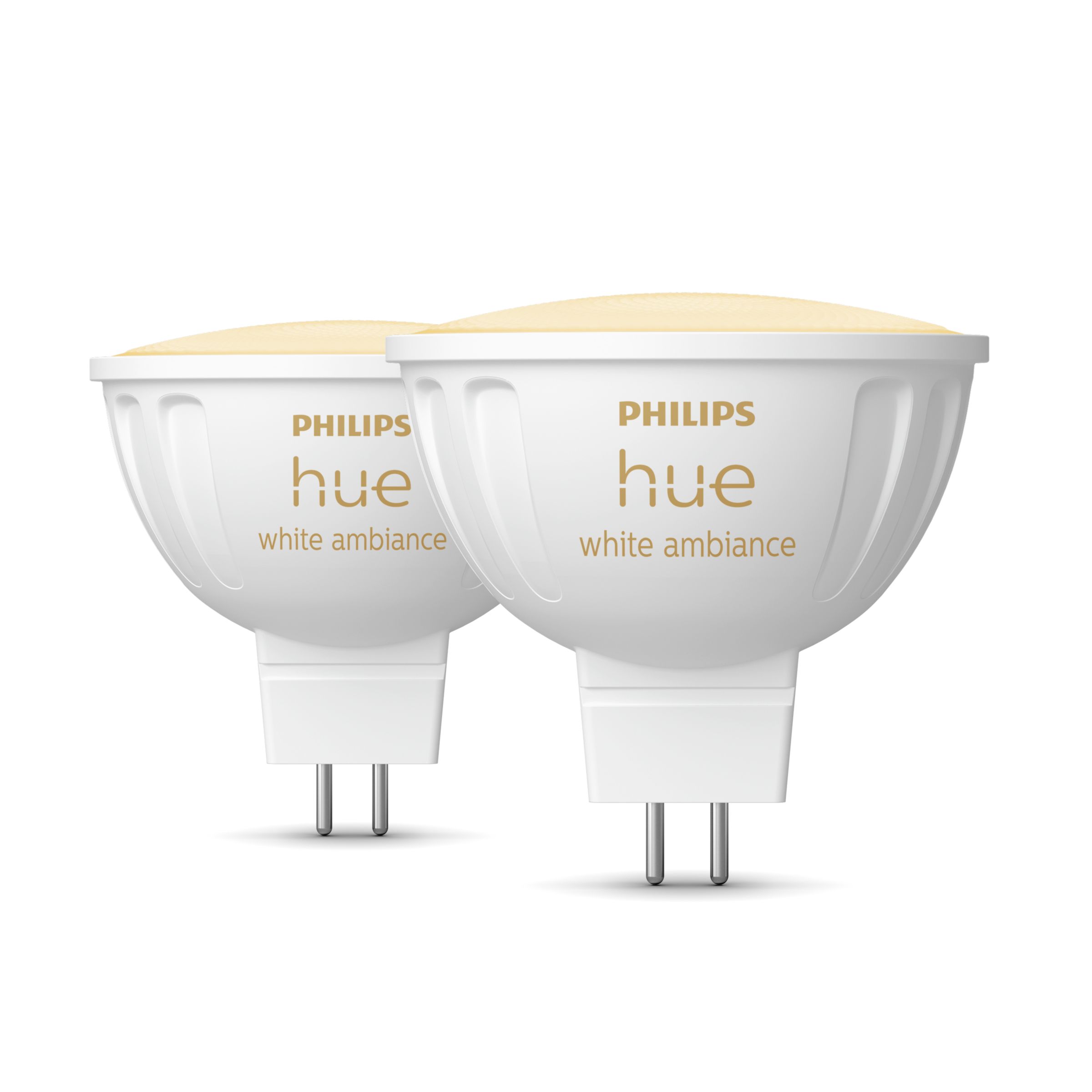 Hue 2-pack MR16 LED spotlight 5.1 W | Philips Hue UK