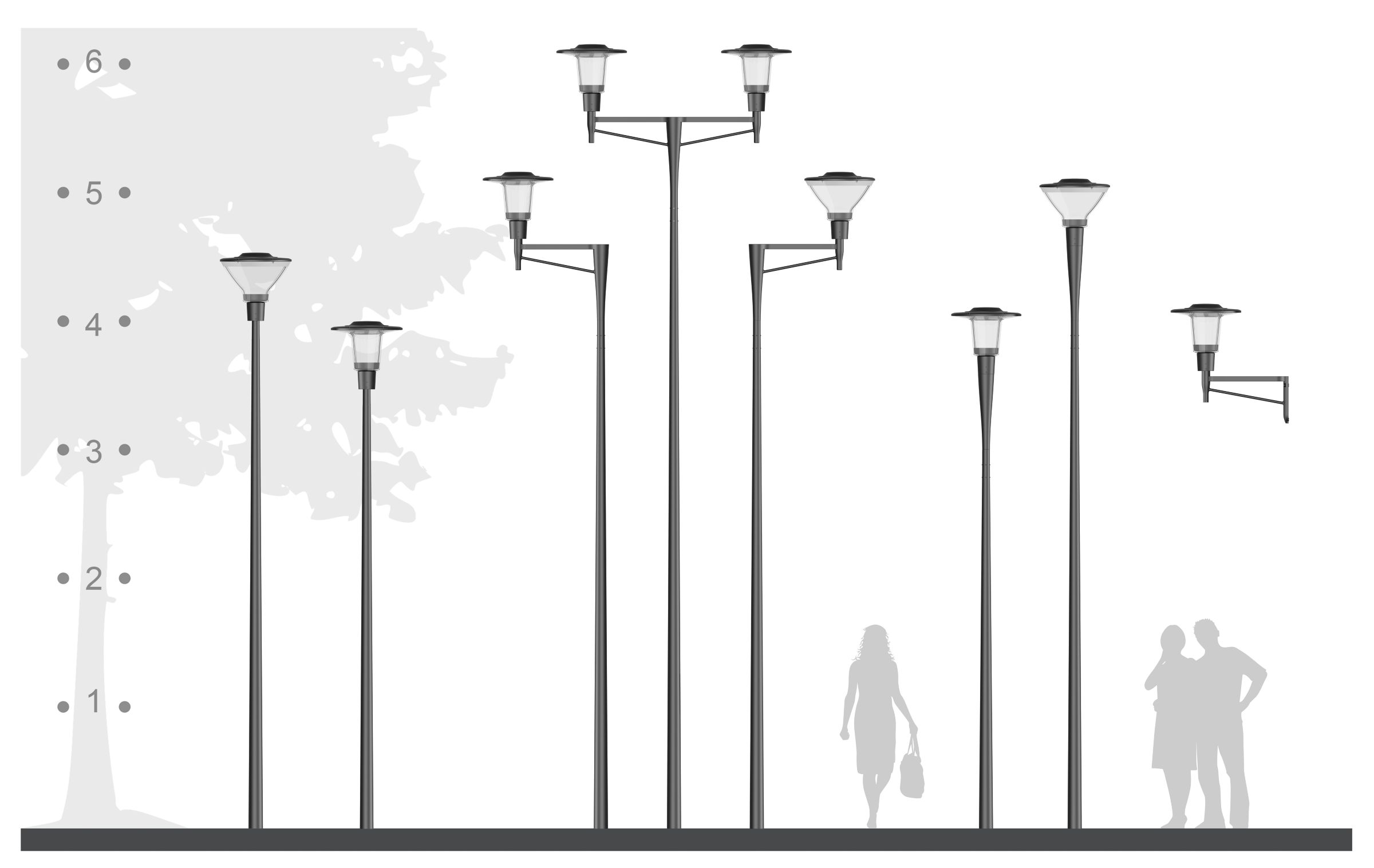 CityCharm poles and brackets | JDP490 | Philips lighting