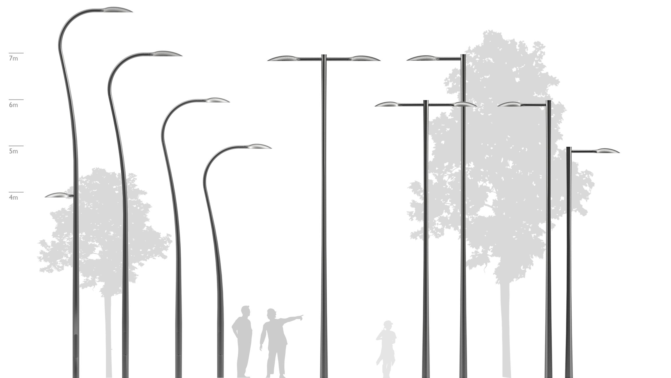 Poles and brackets | Philips lighting