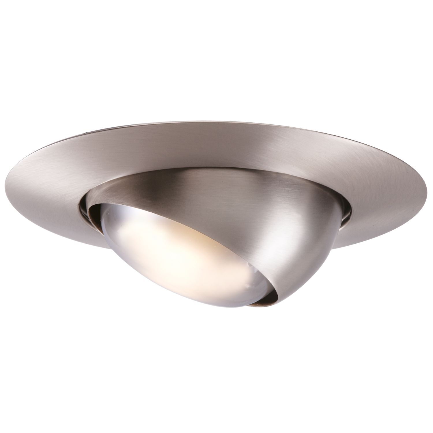 HALO 78SN 6" EYEBALL TRIM SATIN NICKEL | Gordon Electric Supply, Inc.