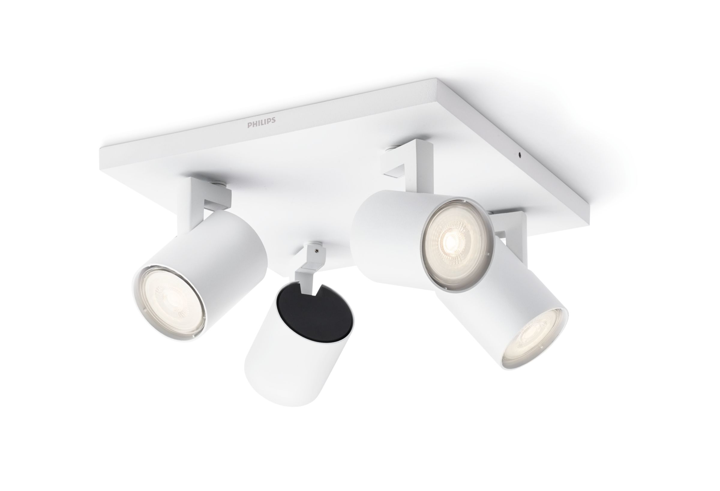 Lofts-/vægspots Runner spotlampe med 4 spots | 5309431P0 | Philips lighting