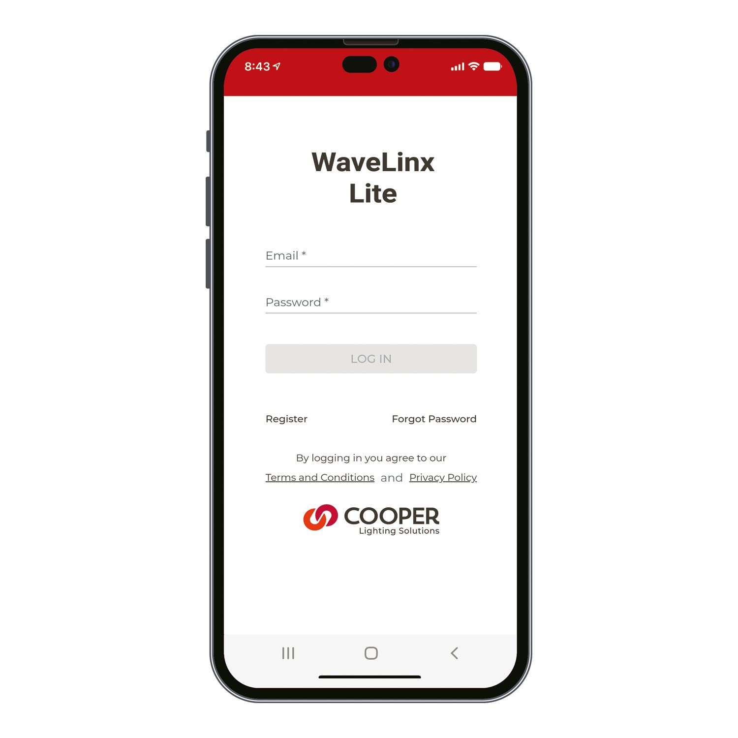 WaveLinx LITE Mobile App | Cooper Lighting Solutions | Cooper Lighting ...