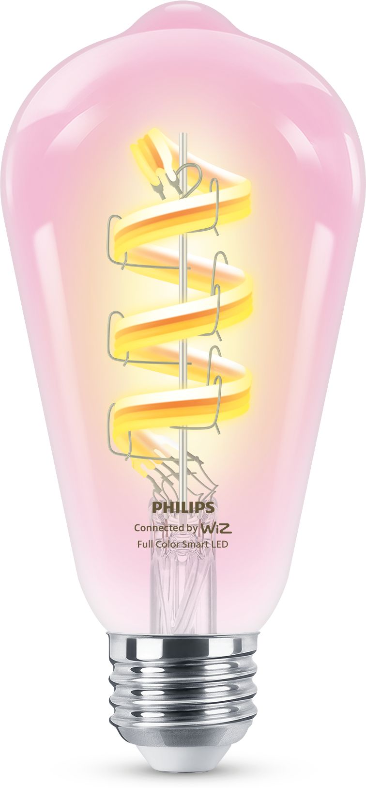 Smart LED Filament Bulb Clear 25W ST19 E26 046677582821 | Philips