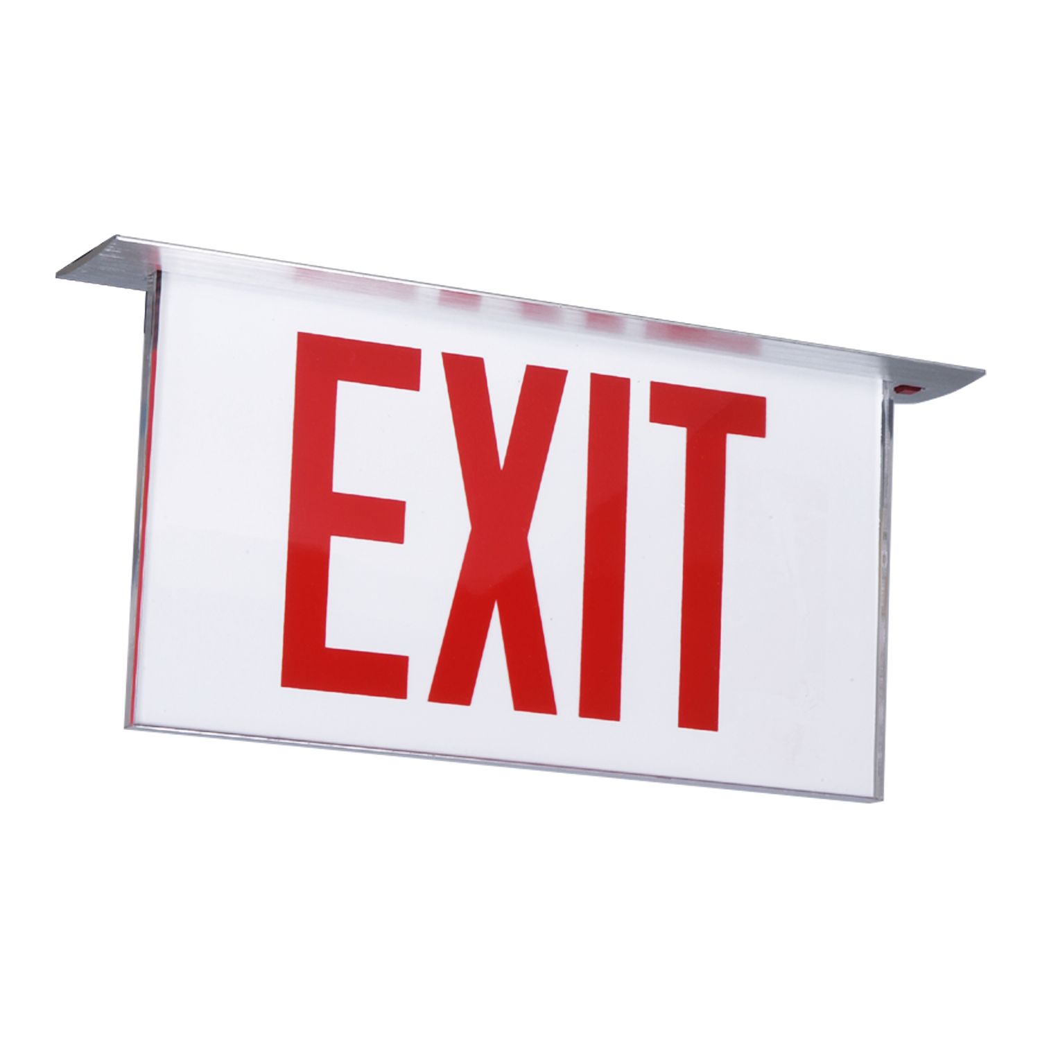 Marathon Recessed Edge Lit Exit Sign | Cooper Lighting Solutions ...