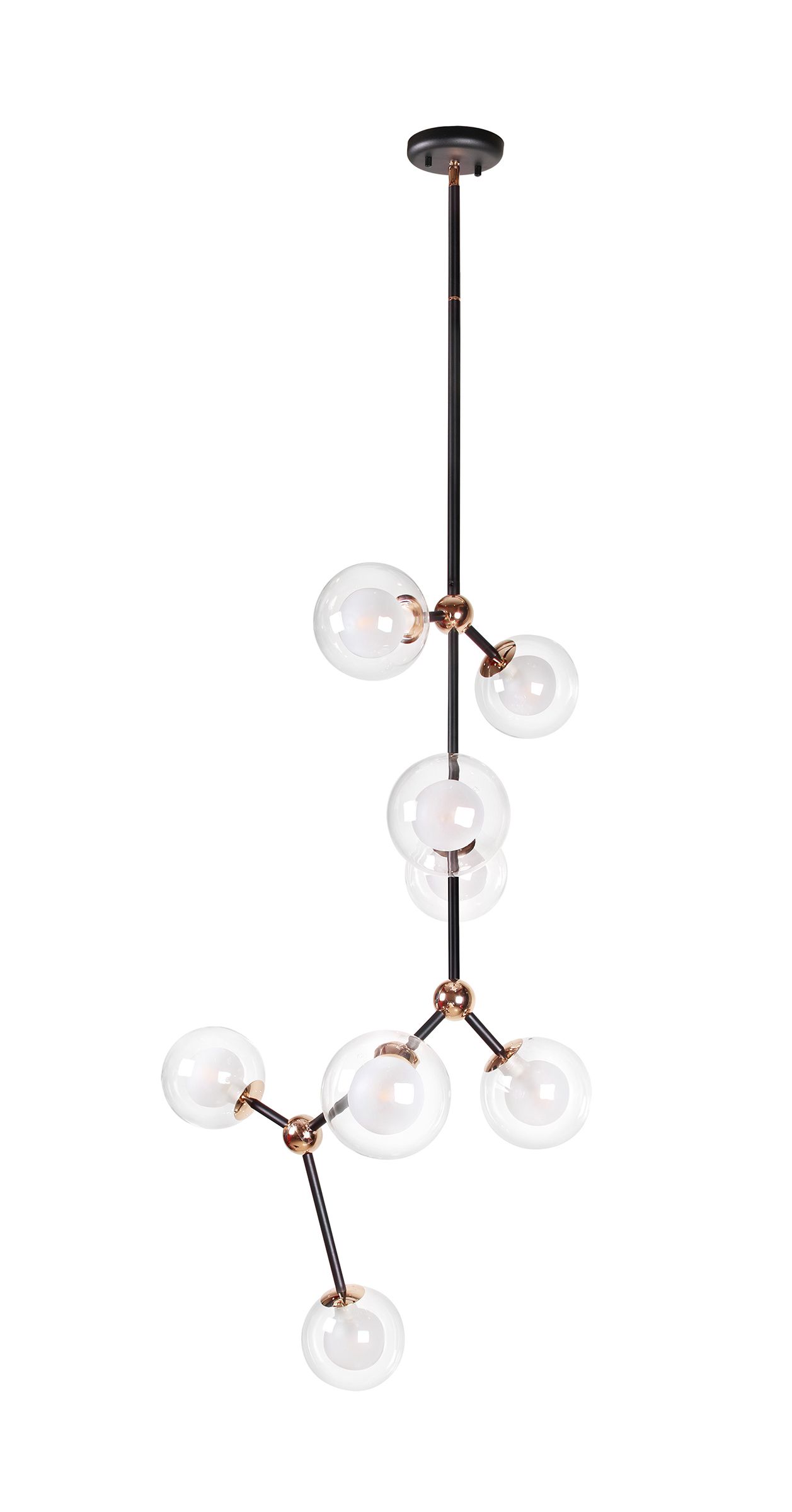 myLiving Contemporary-styled glass chandelier | 919215851216 | Philips ...