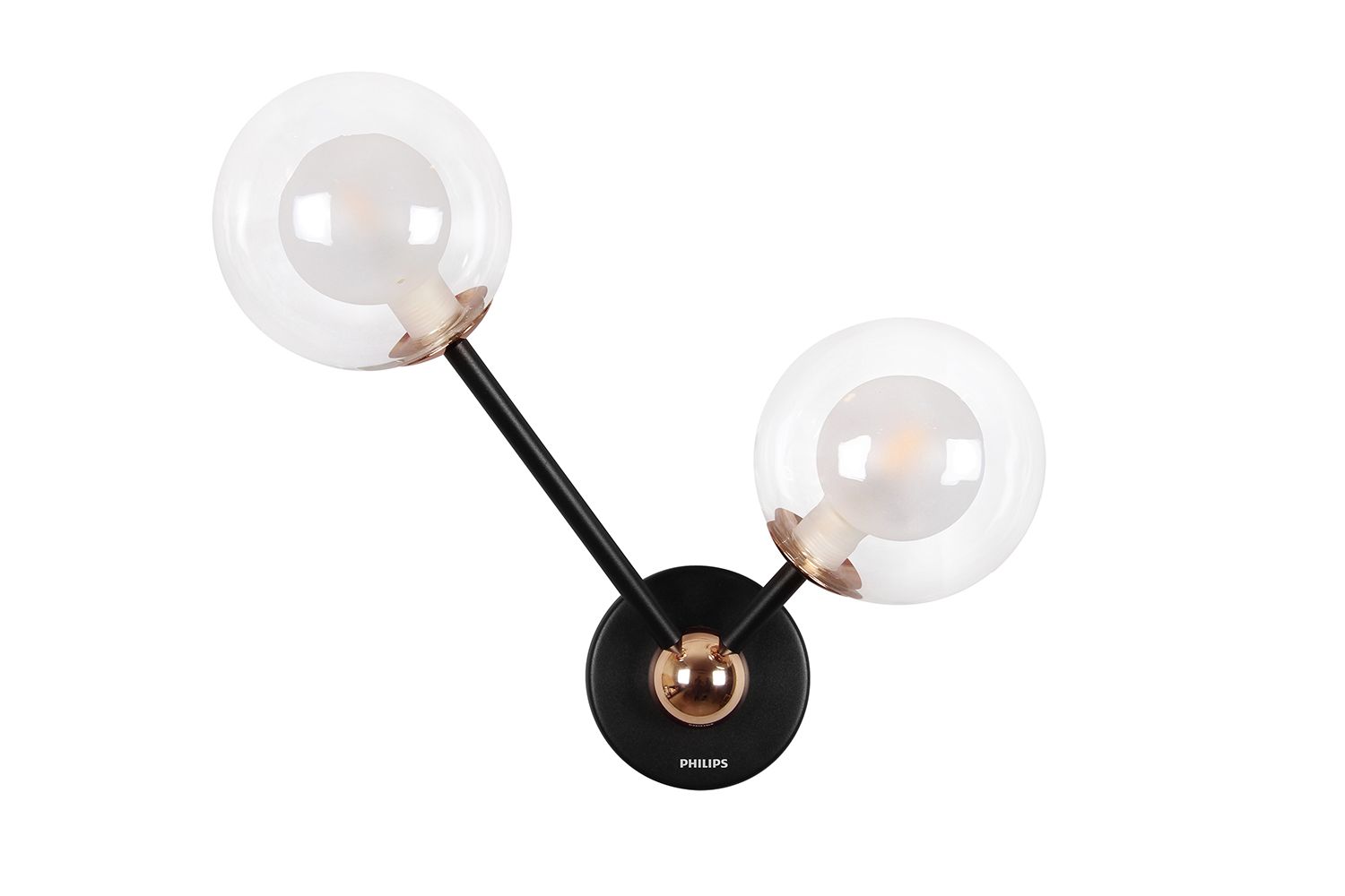 myLiving Contemporary-styled glass wall light | 919215851217 | Philips ...