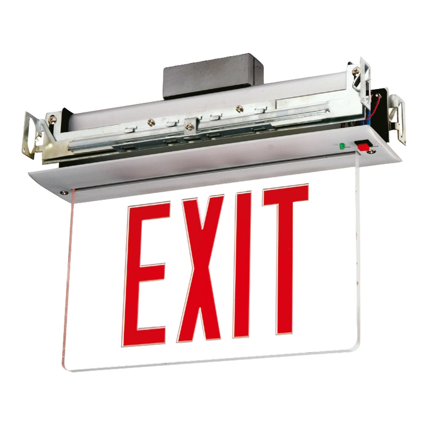 REUR - Recessed Edge-lit Exit Sign | Cooper Lighting Solutions | Cooper ...