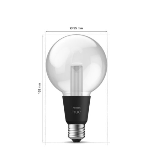 Hue フルカラー ライトガイド E26 G95 | Philips Hue JP Hue フルカラー ライトガイド E26 G95 | Philips Hue JP