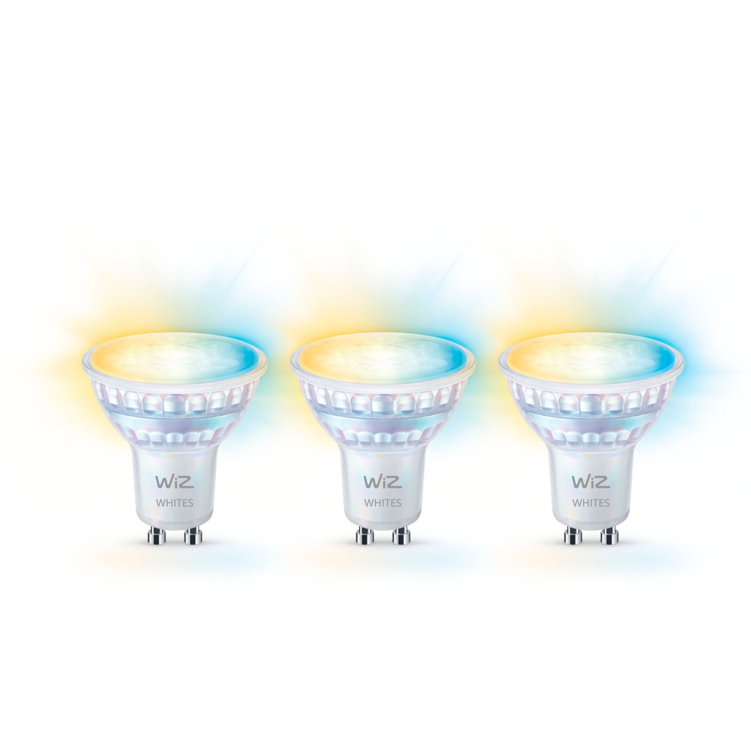 MODERNE LAMPE Spot 50 W PAR16 GU10 ×3 | WiZ