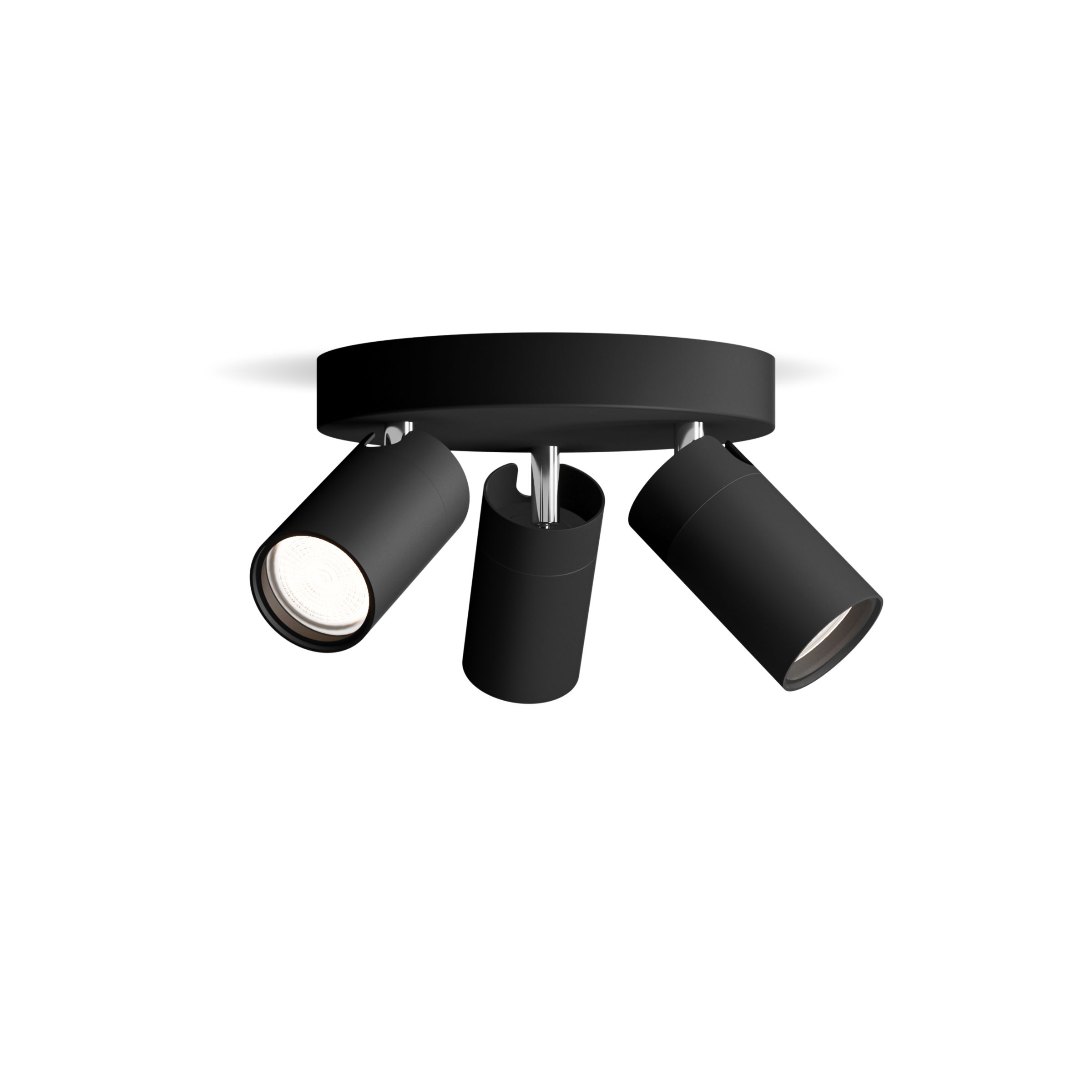 Spoturi pentru tavan/perete 3 spoturi Idris de plafon/perete ...