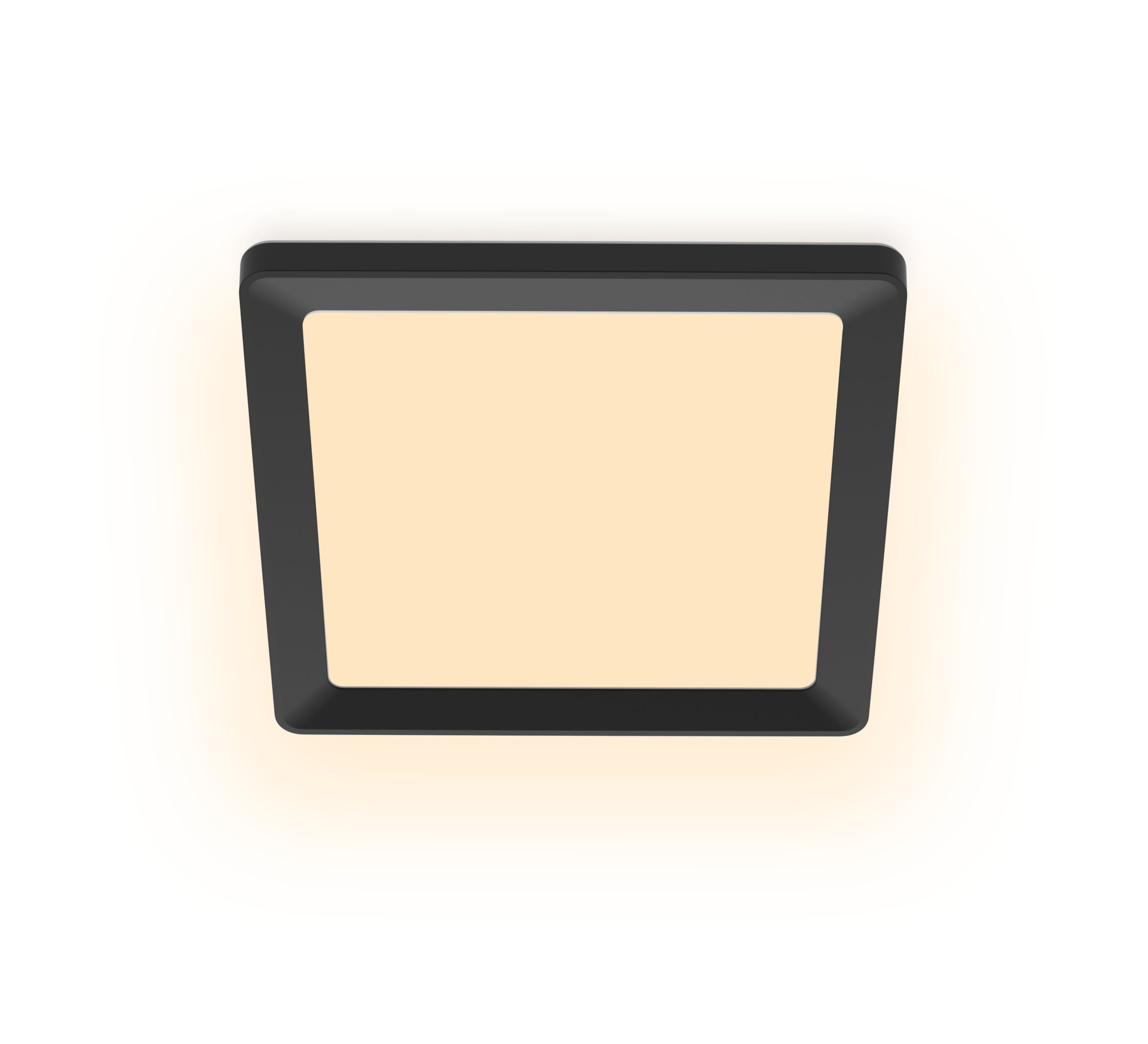 Ceiling Lights Panel Ceiling SQ 12 W 2700K black | 8720169347915 ...