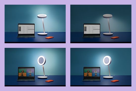 Portable Light Portrait Desk Lamp | WiZ