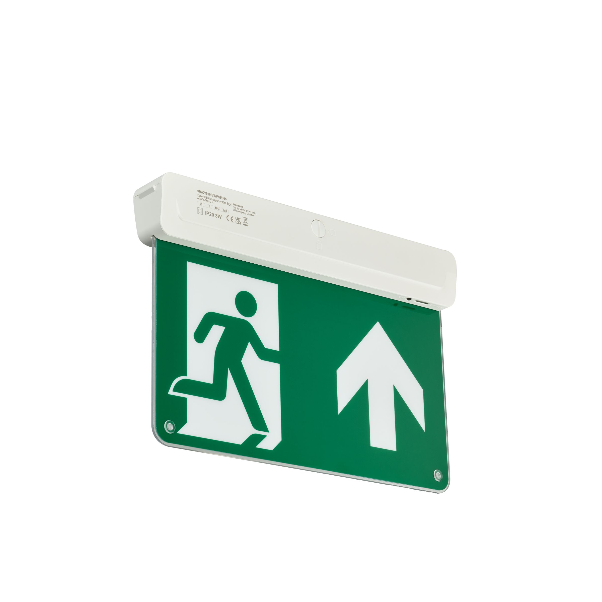 EM159C WL/CM EXIT SIGN M3 ELP UP WH | 912401483519 | Philips lighting