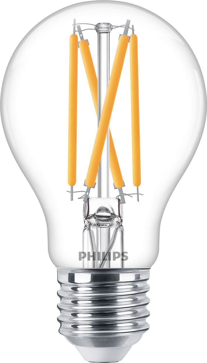 LED Filament Bulb Clear 60W A19 E26 | 046677586898 | Philips lighting