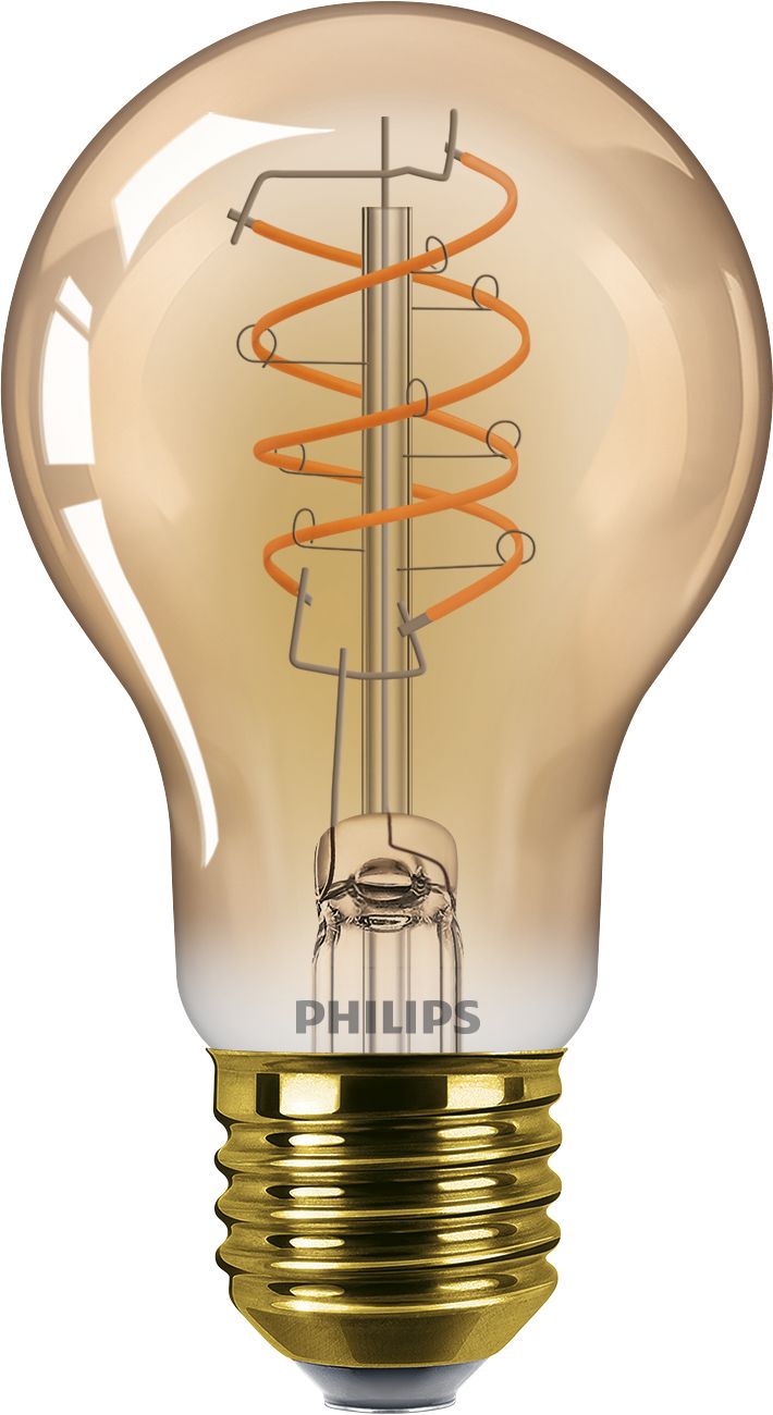 LED Filament Bulb Amber 60W A60 E27 | 8721103049094 | Philips lighting