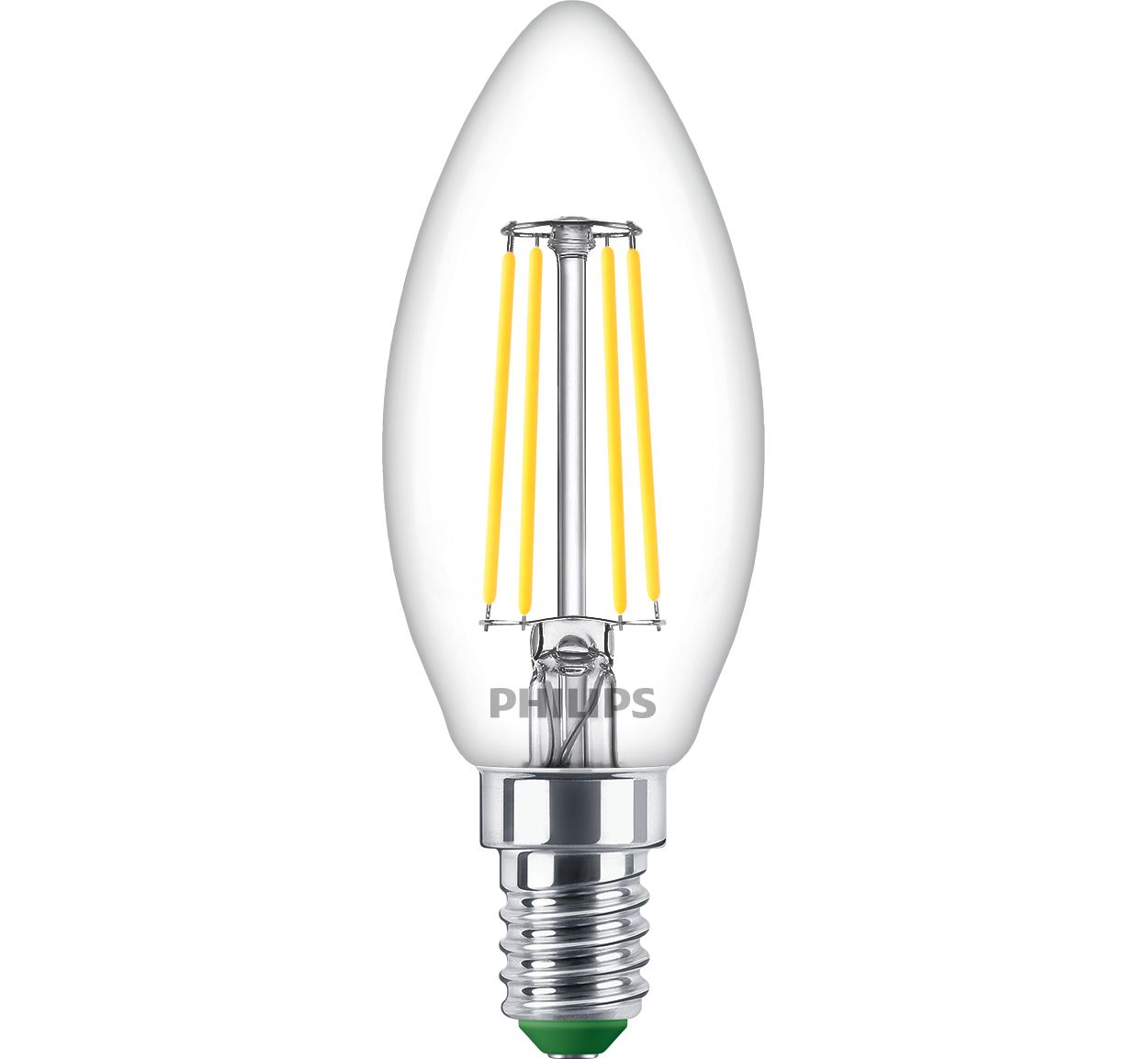 Ultra Efficient UltraEfficient Filament Candle Clear 40 W B35 E14 ...