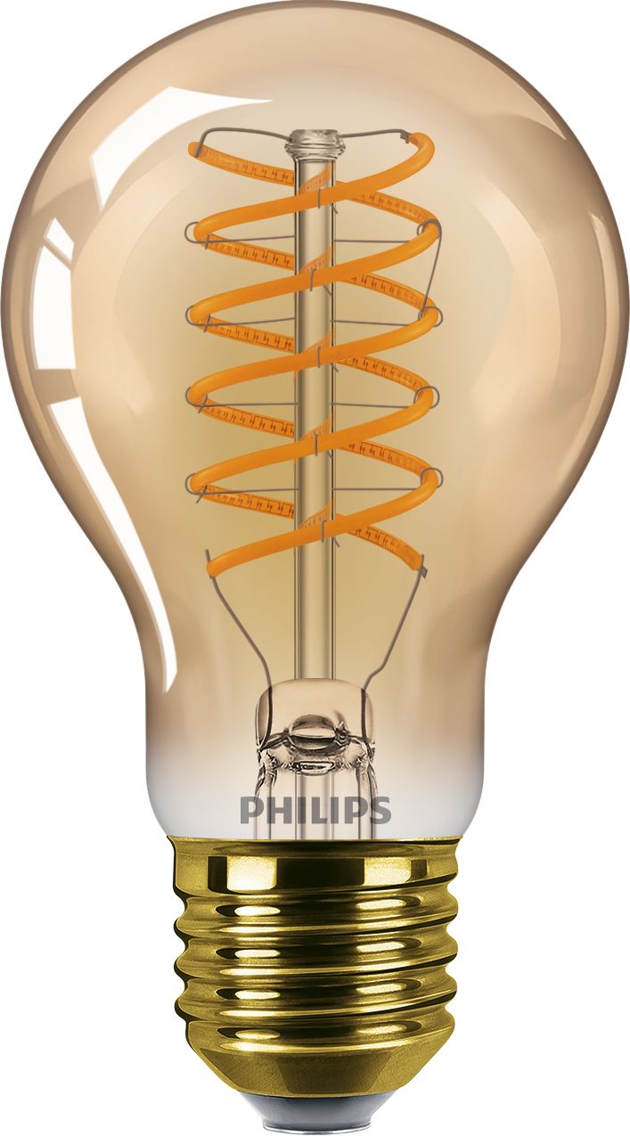LED Filament pære, ravfarvet 50 W A60 E27 | 8720169323377 | Philips ...