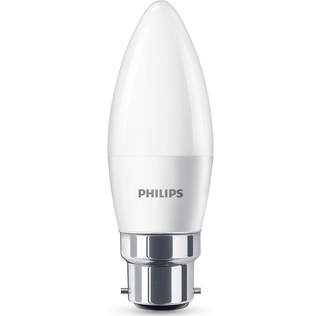 LED Candle 40W B35 B22 x6 8718696586600 | Philips