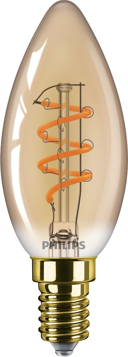 LED Filament-Lampe Bernstein 25W B35 E14 | 8720169191631 | Philips lighting