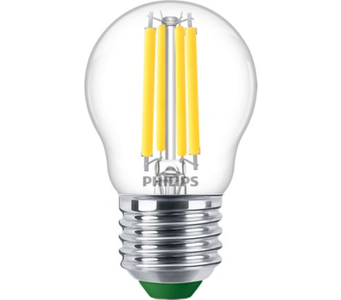 Ultra Efficient Filament Candle Clear 40W P45 E27 8720169188259 | Philips