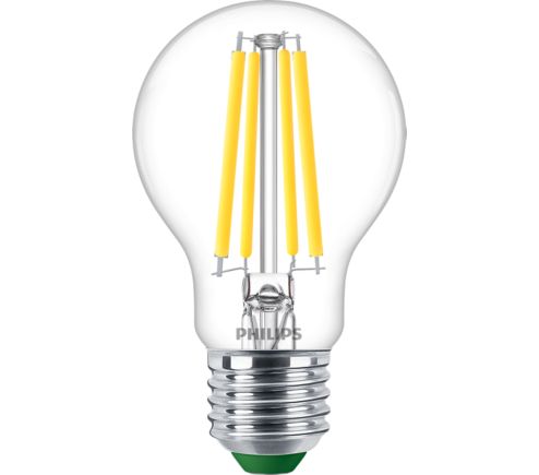 Ultra Efficient Filament Bulb Clear 60W A60 E27 8720169187733 | Philips
