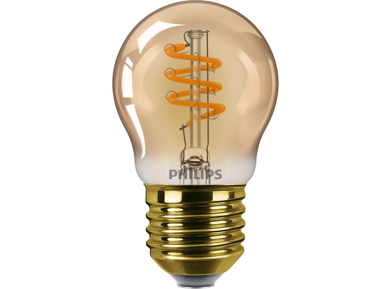LED Ampoule ambre à filament 25 W P45 E27 8720169191594 | Philips