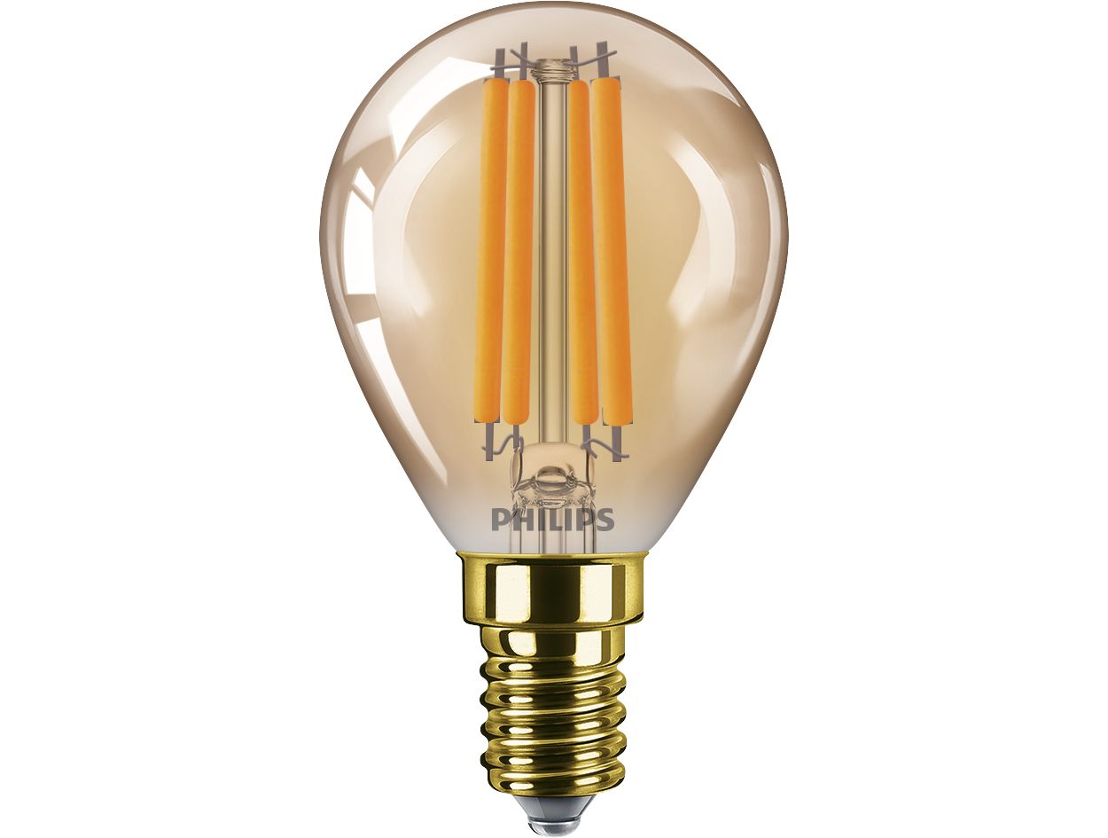 Led Filamentlamp amber 40W P45 E14 8720169191310 | Philips
