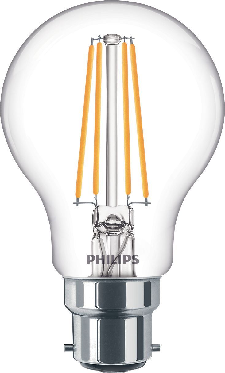 LED Filament Bulb Clear 60W A60 B22 | 8718699762971 | Philips lighting
