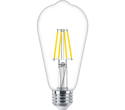 LED Filament Bulb Clear 40W ST19 E26 x2 046677574284 | Philips
