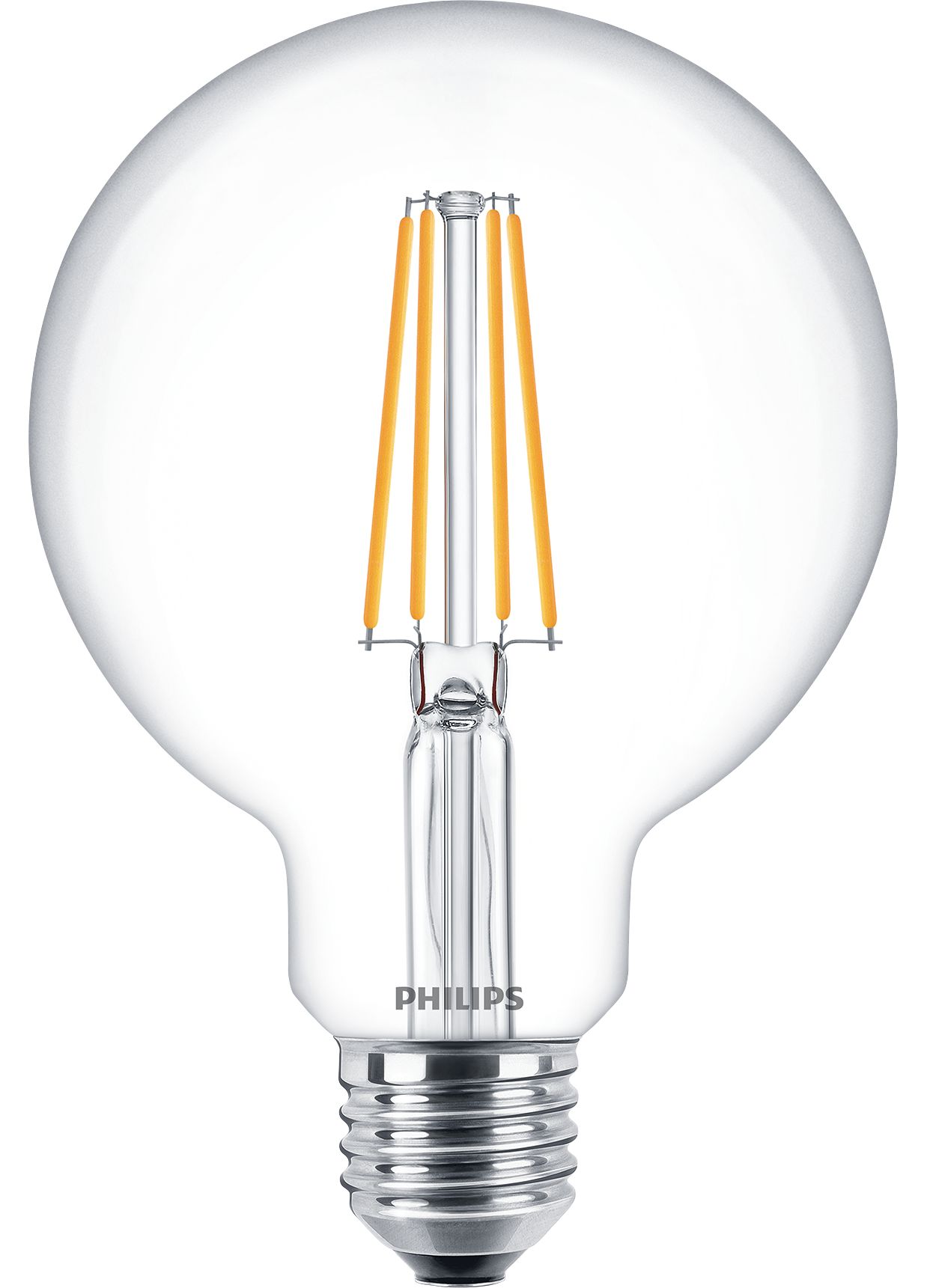 LED Filament-Lampe, transparent, 60W G93 E27 8718696742457 | Philips