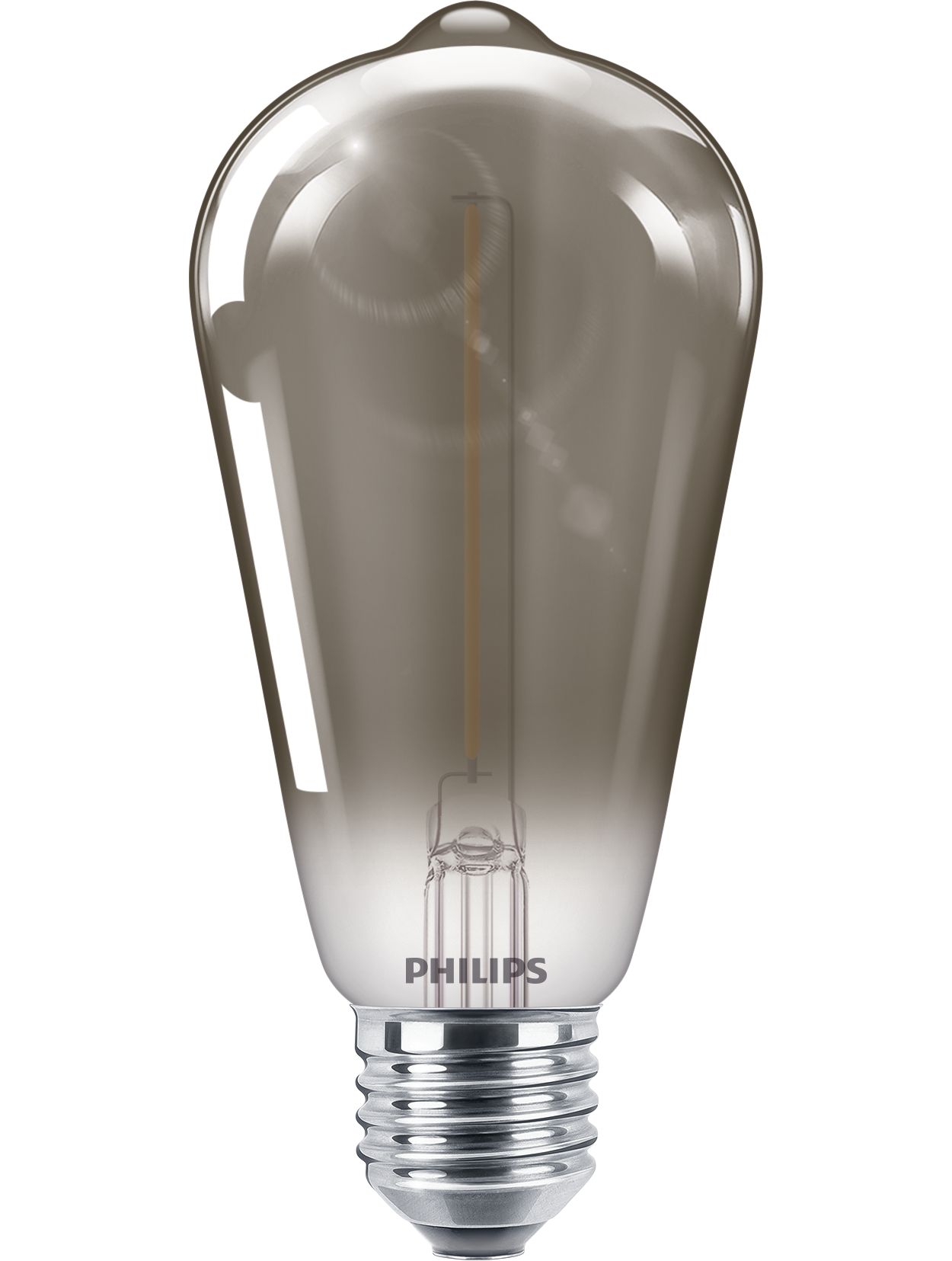 LED Bombilla de filamento ahumada 11 W ST64 E27 8718699759650 | Philips
