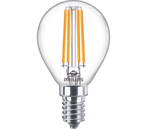 LED Bezkrāsas svečveida kvēlspuldze 60 W P45 E14 8718699762292 | Philips