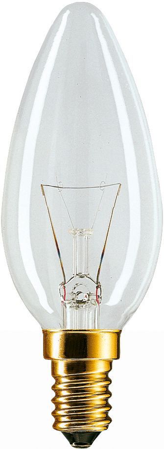 Philips Standard Candle B35 clear,