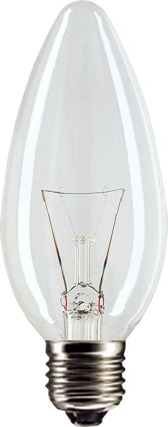 Philips Standard Candle B35 clear,