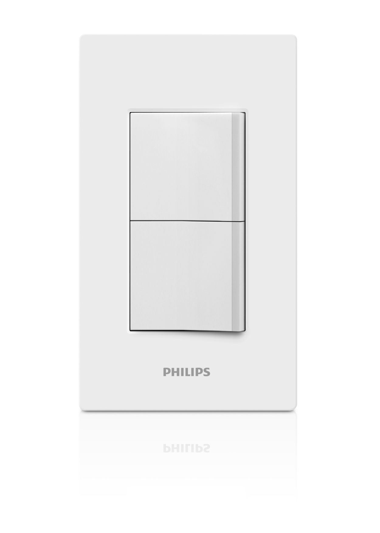 Switches & Sockets 1 Gang 1 Way Switch with Grid 8718699673703 | Philips