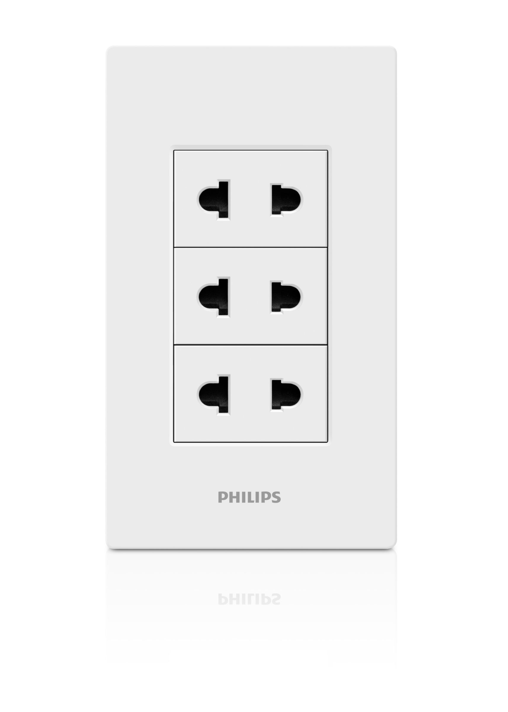 Switches & Sockets 2P US-EU Socket with Grid | 8718699673970 | Philips ...