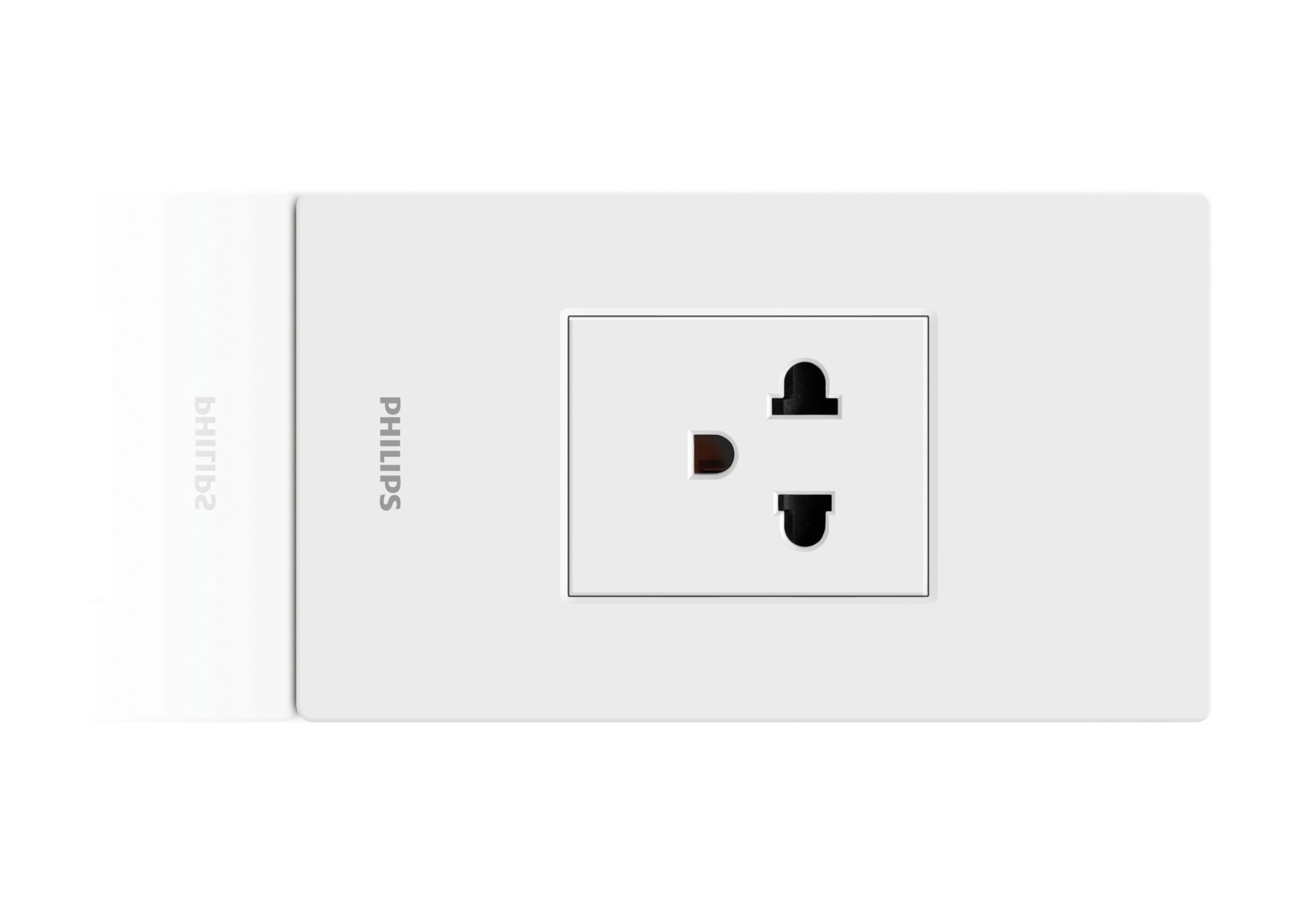 Switches & Sockets 2P+E Socket with Grid | 8718699674007 | Philips lighting