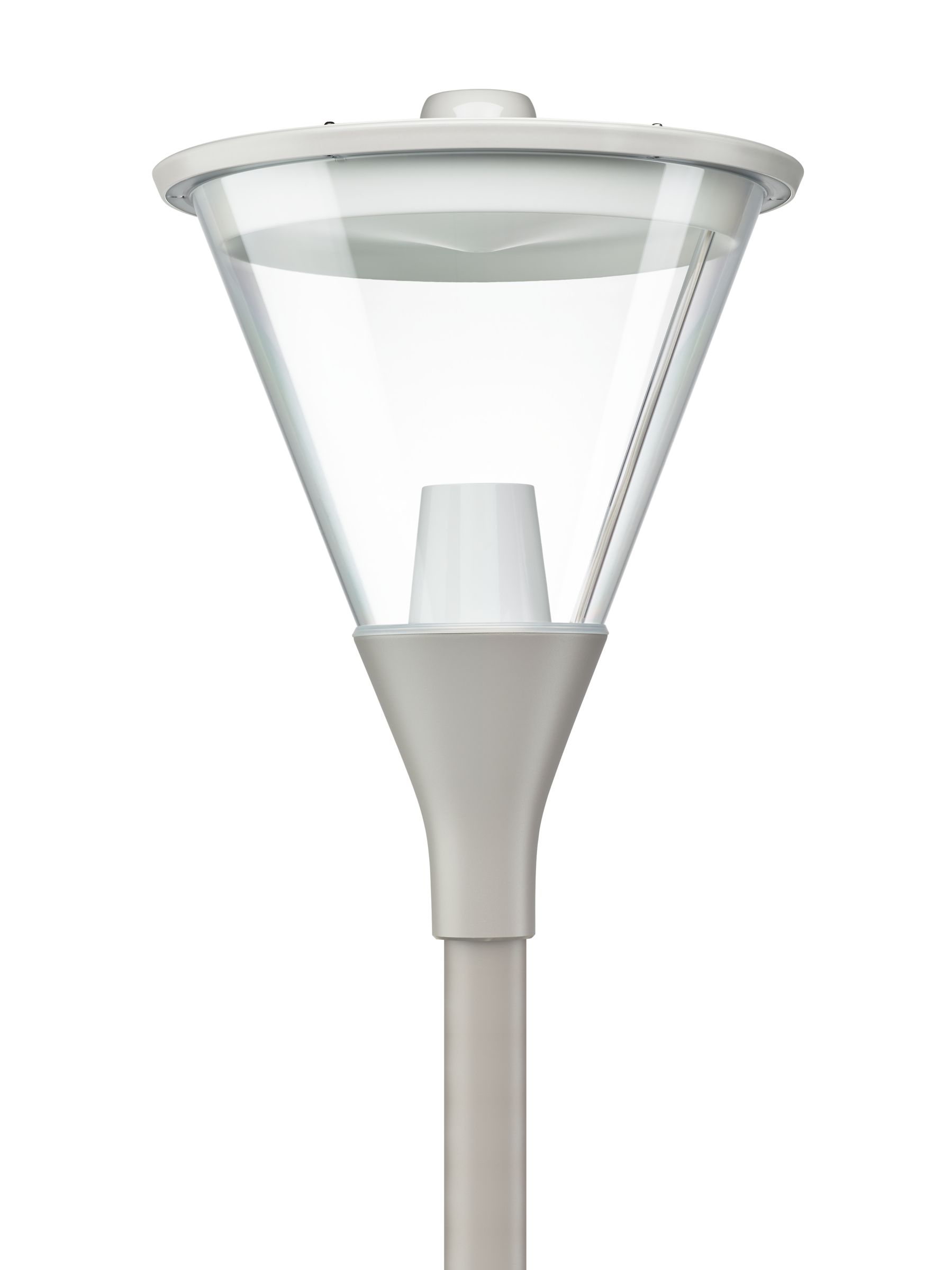 Philips Metropole LED gen2, post-top, 21.8 W, D484 mm; H546 mm