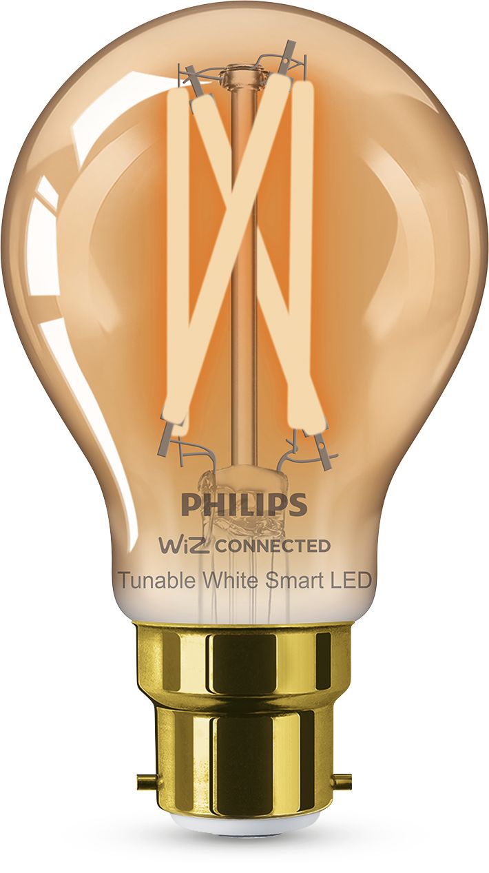 Smart LED Filament Bulb amber 7W (Eq.50W) A60 B22 | 8719514372047 ...