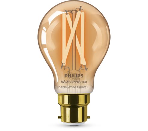 Smart LED Filament Bulb amber 7W (Eq.50W) A60 B22 8719514372047 | Philips