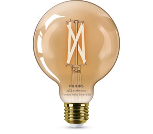 Smarte LED Filament-Kugellampe Bernstein 7 W (entspr. 50 W) G95 E27 8719514372207 | Philips