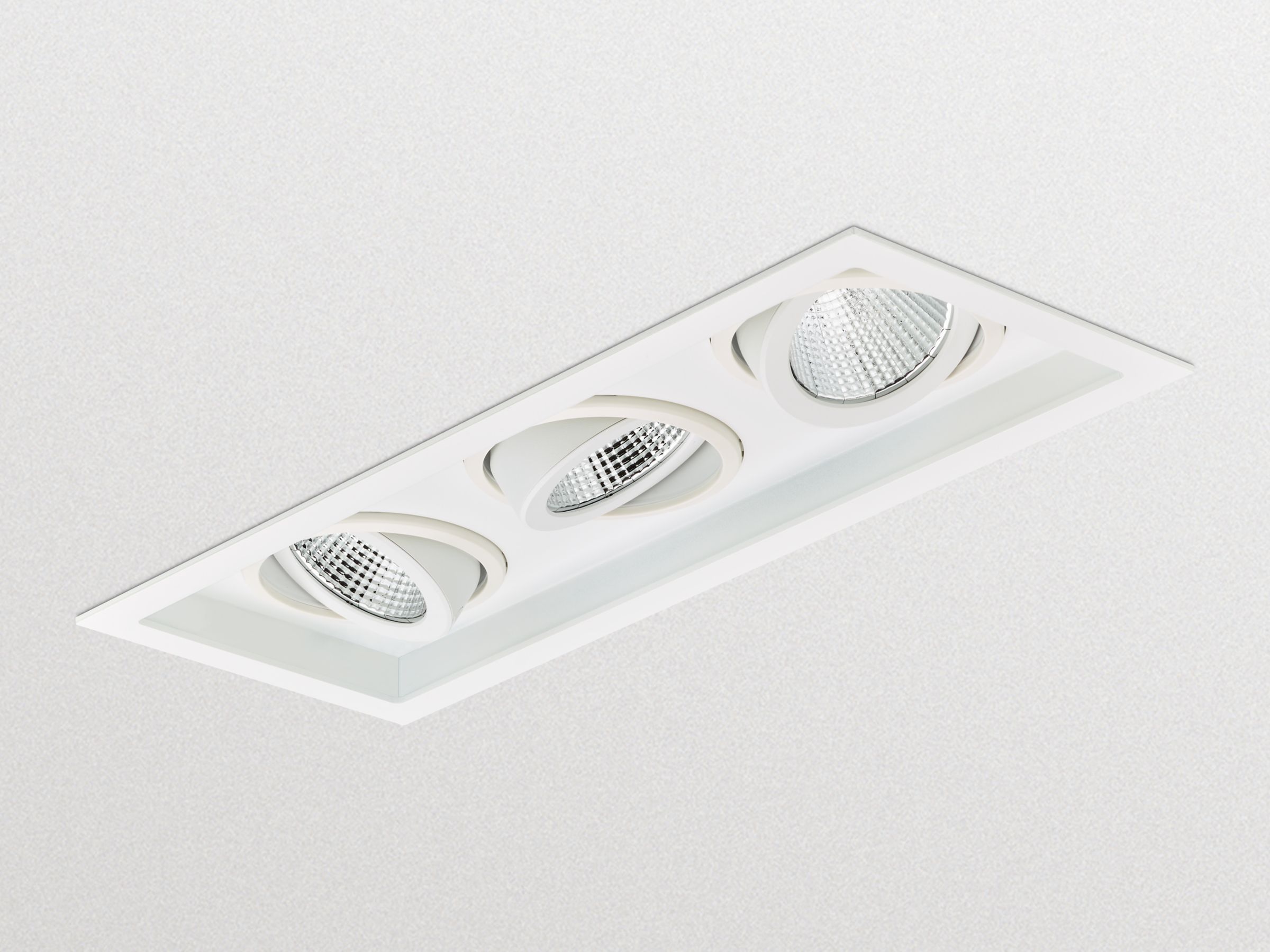 Philips StoreFlux gen3 rim, Gridlight, triple spot head, 71 W