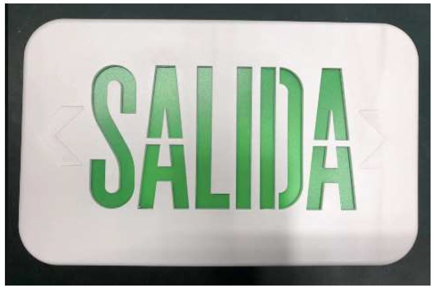 Rotulo Salida EZSRXTEU2GWEM | 910523318158 | Philips lighting