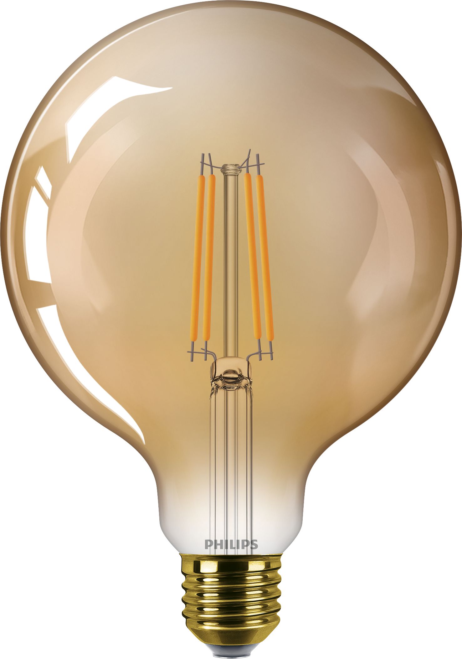 LED Jantarna žarulja sa žarnom niti od 40 W G125 E27 8720169191198 ...