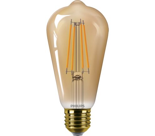LED Filament-Lampe Bernstein 25W ST64 E27 8720169191396 | Philips