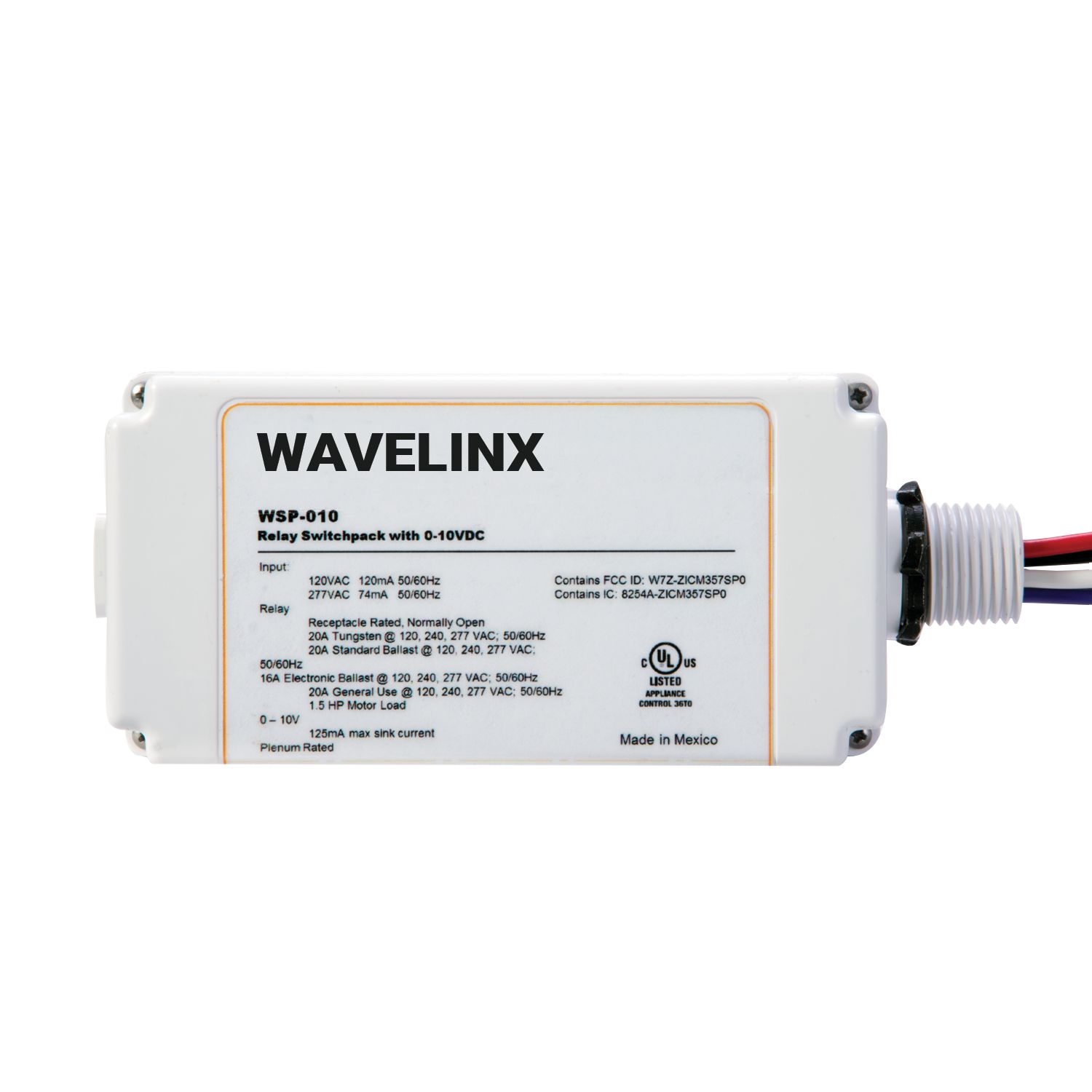 WaveLinx Relay Switchpack with 0-10V | Cooper Lighting Solutions ...
