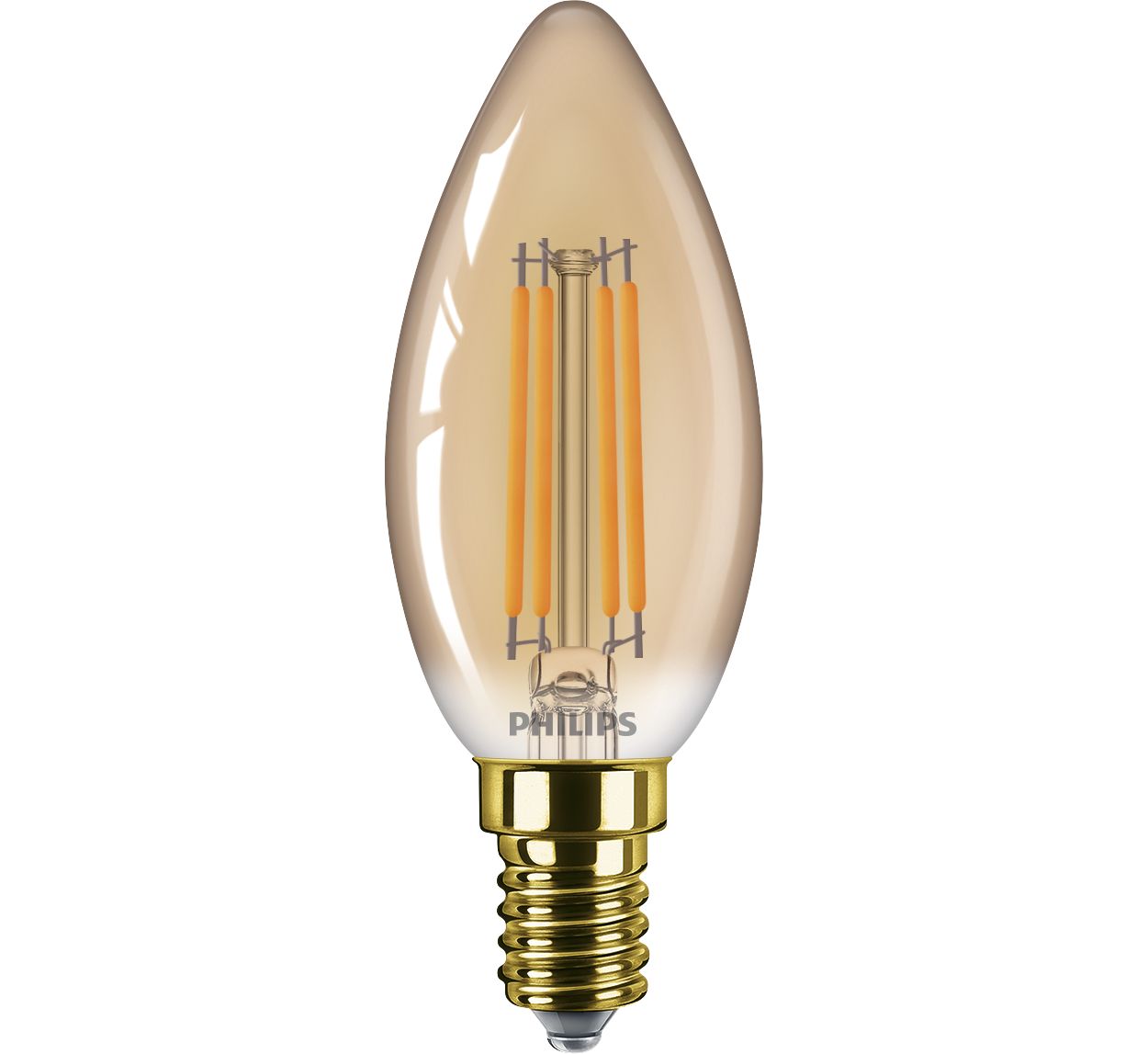 Led Filamentlamp amber 25W B35 E14 8720169191495 | Philips